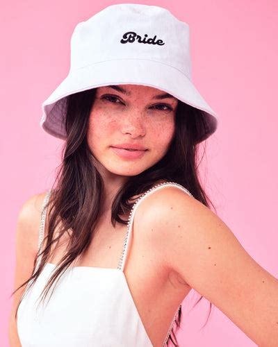 Bride Bucket Hat Bucket Hat For Bachelorette Party Xo Fetti