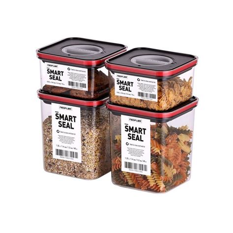Neoflam® Vorratsdose Smart Seal Vorratsbehälter Set 4tlg Gr 2x S
