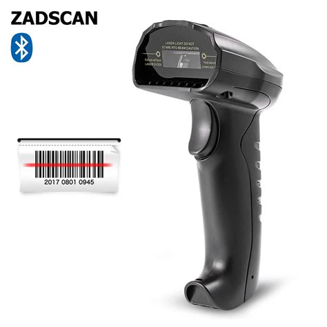 ZADSCAN BP8150BL 1D Barcode Scanner Bluetooth EDR Wireless Handheld Bar Code Reader Support