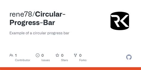 Github Rene Circular Progress Bar Example Of A Circular Progress Bar