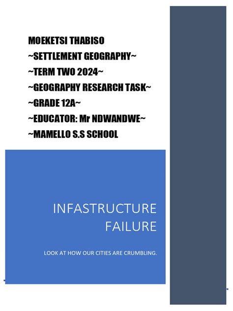 Geography Research Mark 2 081535 Pdf Infrastructure Economies