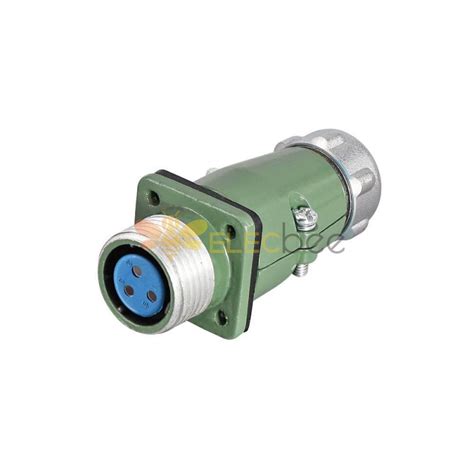 Straight Reverse Mount Tp Zp Yd20 3 Pin 25a Waterproof Aviation