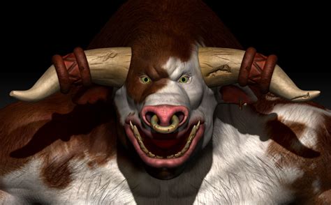 Tauren Z Brush Modelo 3d 8 Ztl Free3d
