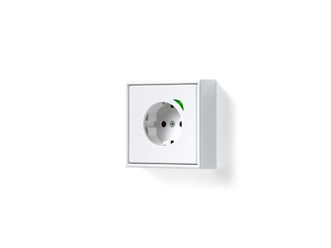 Ls 990 Jung Home Schuko® Socket Energy Raised Frame In White Architonic