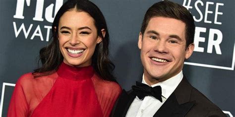 Who Is Adam Devines Fiancé Details About Actress Chloe Bridges