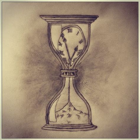 Hourglass Clock Drawing At Getdrawings Free Download