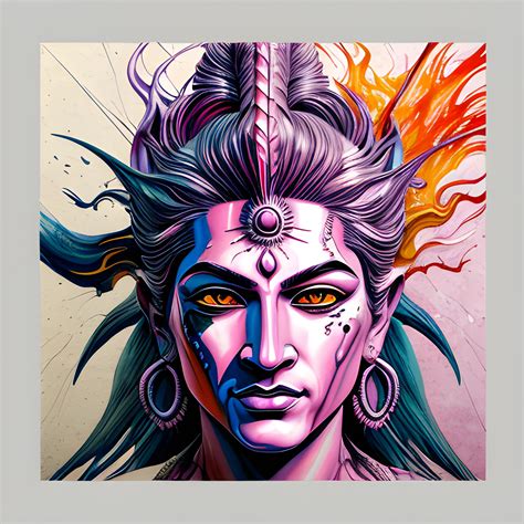 Luis Duarte Art A Stunning Illustration Of Lord Shiva The Go