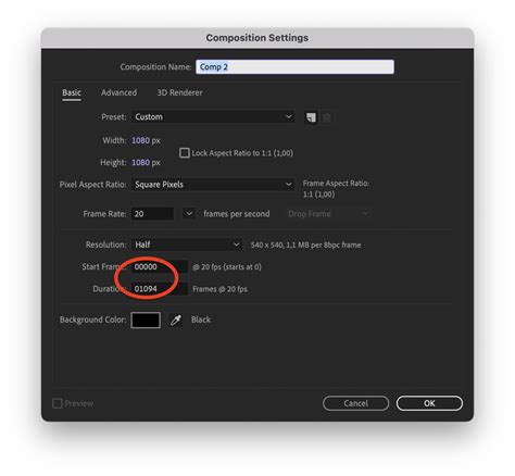 The Composition Duration And Preview Time In My Pr Adobe Community 11984769