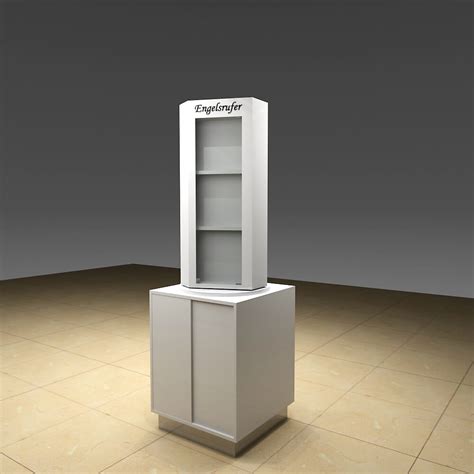 White Rotating Display Case Jewelry Display Tower For Sale Jewelry