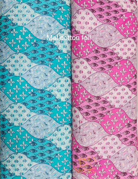 Multicolour Mulmul Cotton Fabric For Garments Pattern Printed At Rs