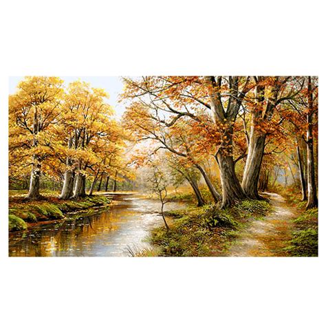 قیمت و مشخصات نخ و نقشه تابلوفرش طرح منظره کد 23201 زیراکو