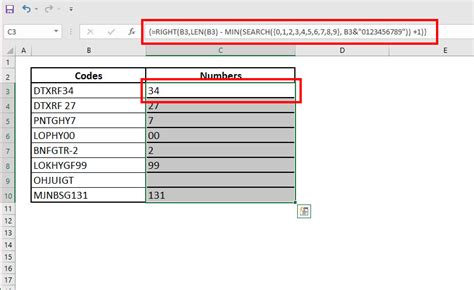 How To Extract Only Numbers From Excel Cell Simple Ways