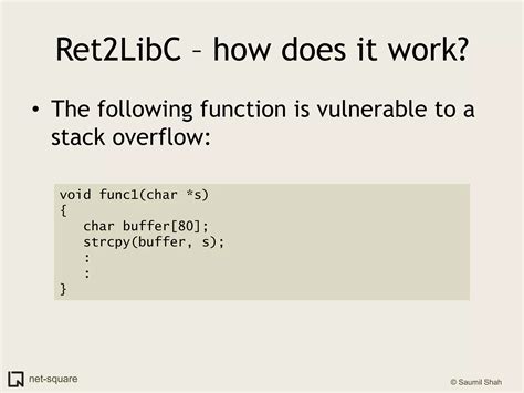Dive Into Rop A Quick Introduction To Return Oriented Programming Ppt