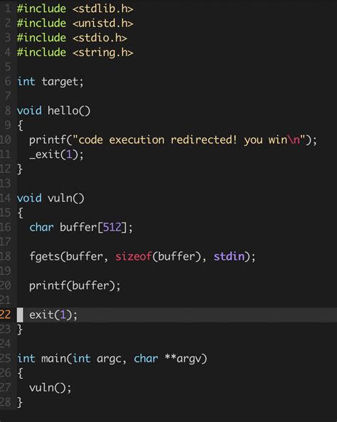 Formatstringattack Astars Blog