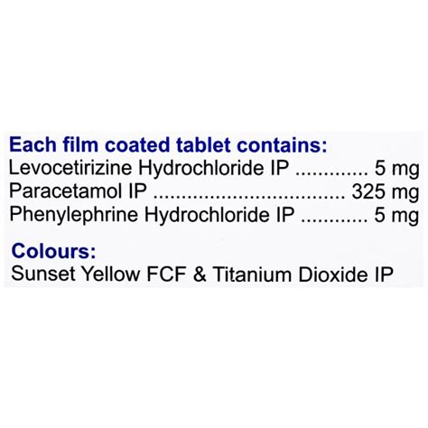 Cheston Cold Total Tablet 10 Tab Wholesale Price For Pharmacies