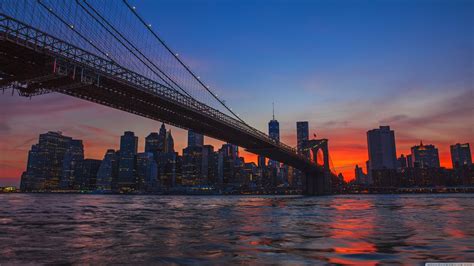 New York City Manhattan Bridge Wallpapers Wallpaper Cave