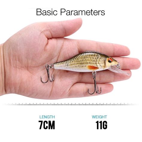 Floating Fishing Lure Set Of Minnow Wobblers Orbisify