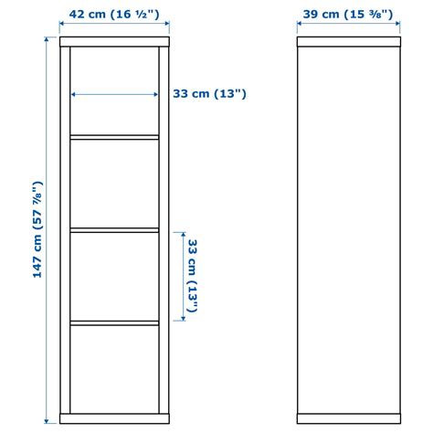 Ikea Kallax Shelf Measurements Fityplatform