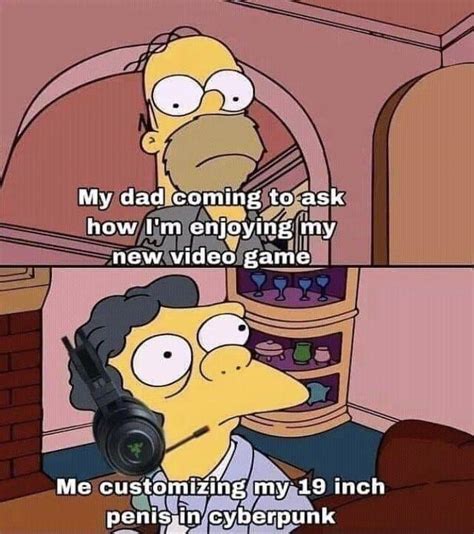 Are Ya Winning Moe Cyberpunk 2077 Genital Customization Know Your Meme