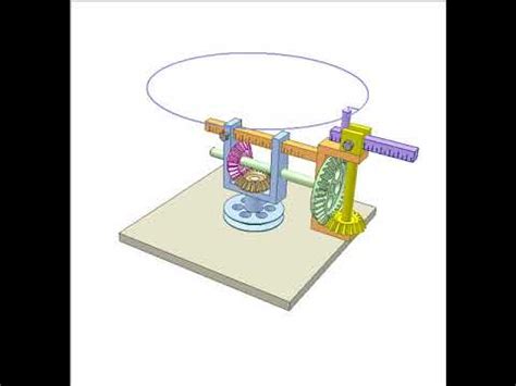 Drawing Ellipse Mechanism 9b YouTube