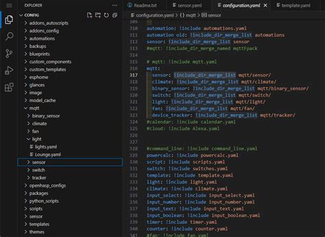 Sub Yaml Files That Get Loaded In Configuration Yaml Configuration Home Assistant Community