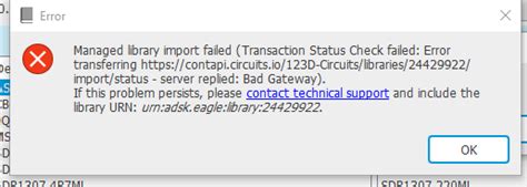 The Managed Library Creation Process Failed Autodesk Community