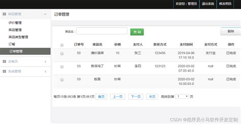 基于springboot框架的外卖点餐系统的设计与实现 毕业论文初稿答辩ppt前后端项目源码及数据库文件查重报告外卖点餐毕业设计初稿