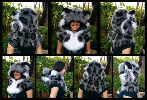Rainey Hooded Capelet — Weasyl