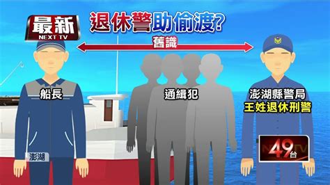 4詐欺通緝犯澎湖偷渡被逮！ 退休刑警涉案遭聲押 Youtube