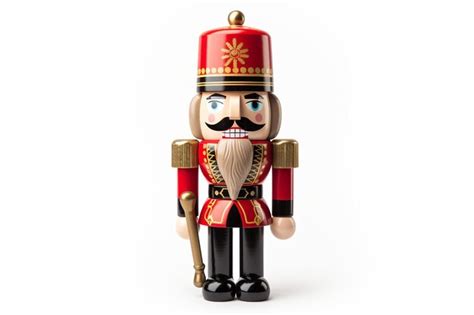 Nutcracker Isolated On White Background Premium Ai Generated Image