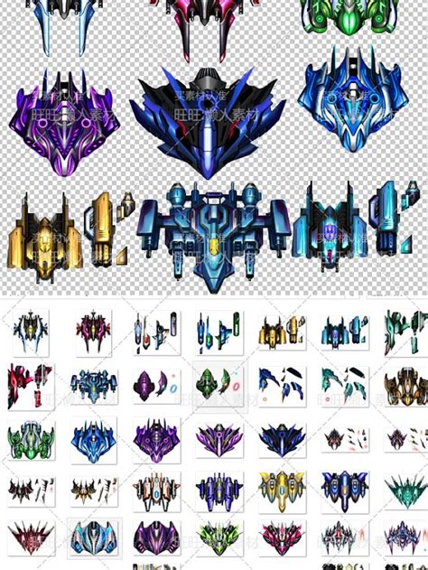 雷霆战机飞机 空战类 射击科技科幻 Ui 特效背景手游游戏素材0180 淘宝网 花瓣网