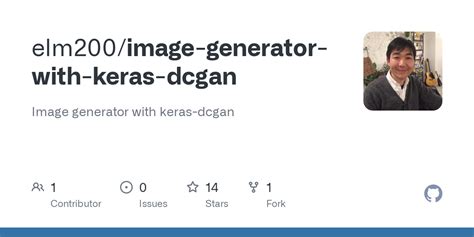 Github Elm200image Generator With Keras Dcgan Image Generator With