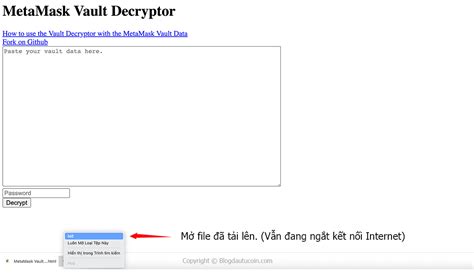 Hướng Dẫn Khôi Phục Lại 12 Cụm Từ Bí Mật Ví Metamask Do Thanh Trung