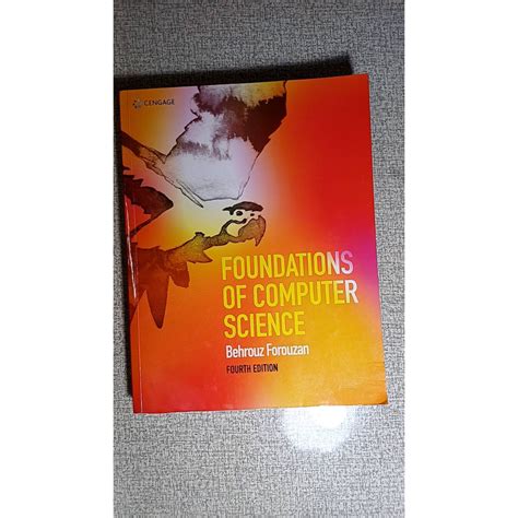 計算機概論Foundations of Computer Science 4e Behrouz Forouzan 蝦皮購物