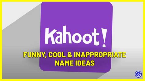 Best Kahoot Names 2020 Funny Cool Unique Kahoot Names