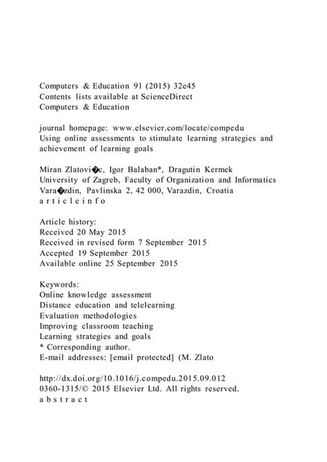 Computers And Education 91 2015 32e45contents Lists Availabl Pdf