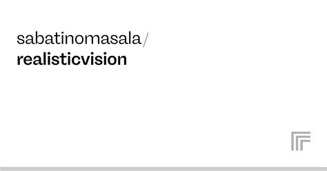 Sabatinomasala Realisticvision Run With An Api On Replicate
