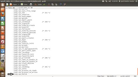 How To Add A System Call In Linux Kernel Syed Shabbir Haider