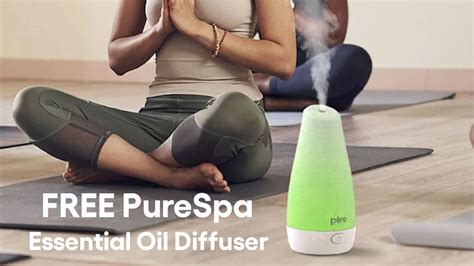 Free Purespa Essential Oil Diffuser