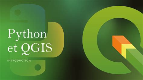 Python Et Qgis Introduction Youtube
