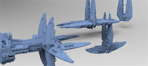 OBJ File Wraith Interceptor Architecture 4 Designs3D Print Design To