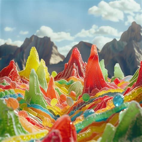 22000 Jelly Candy Peaks View Pictures