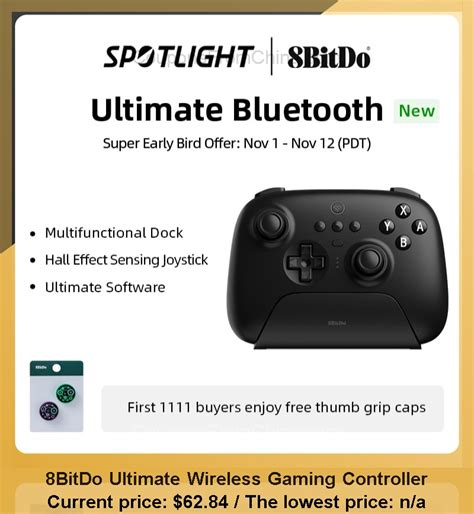 8bitdo Ultimate Wireless Gaming Controller For 6284 Usd With Coupon