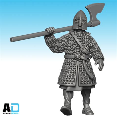 3d Printable Gallowglass By Wargames Atlantic