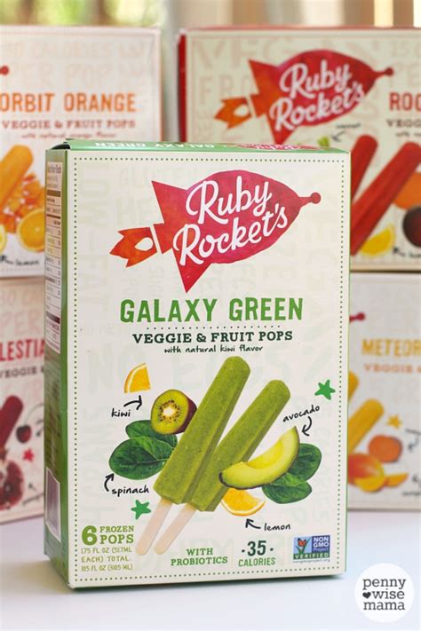 Ruby Rockets Veggie And Fruit Ice Pops The Perfect After School Snack The Pennywisemama