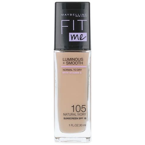 Maybelline Fit Me Fond De Teint Liquide Make Up Maybelline