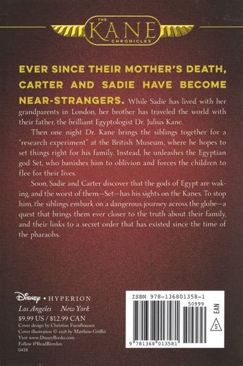 Red Pyramid Kane Chronicles 01