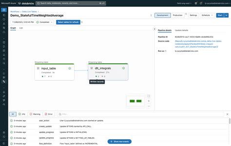 Manufacturing Insights Calculating Streaming Integrals On Low Latency