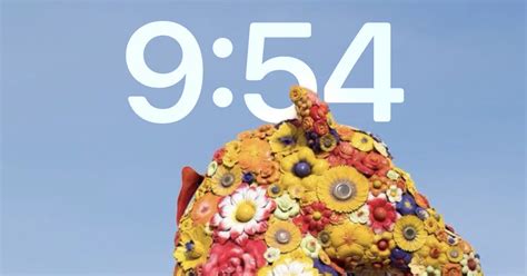 iOS16新機能iPhoneのロック画面の壁紙を時刻より前に表示する被写界深度エフェクトの使い方 できるネット