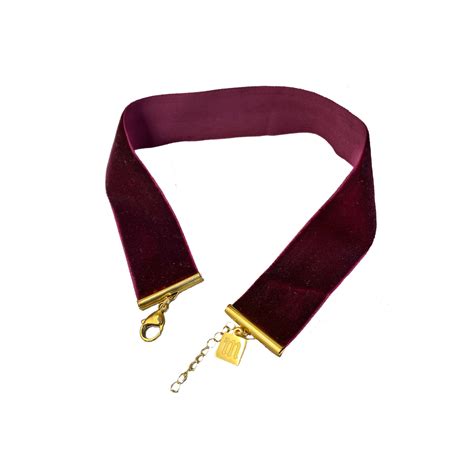 Thick Velvet Choker Necklace Mazee Jewelry